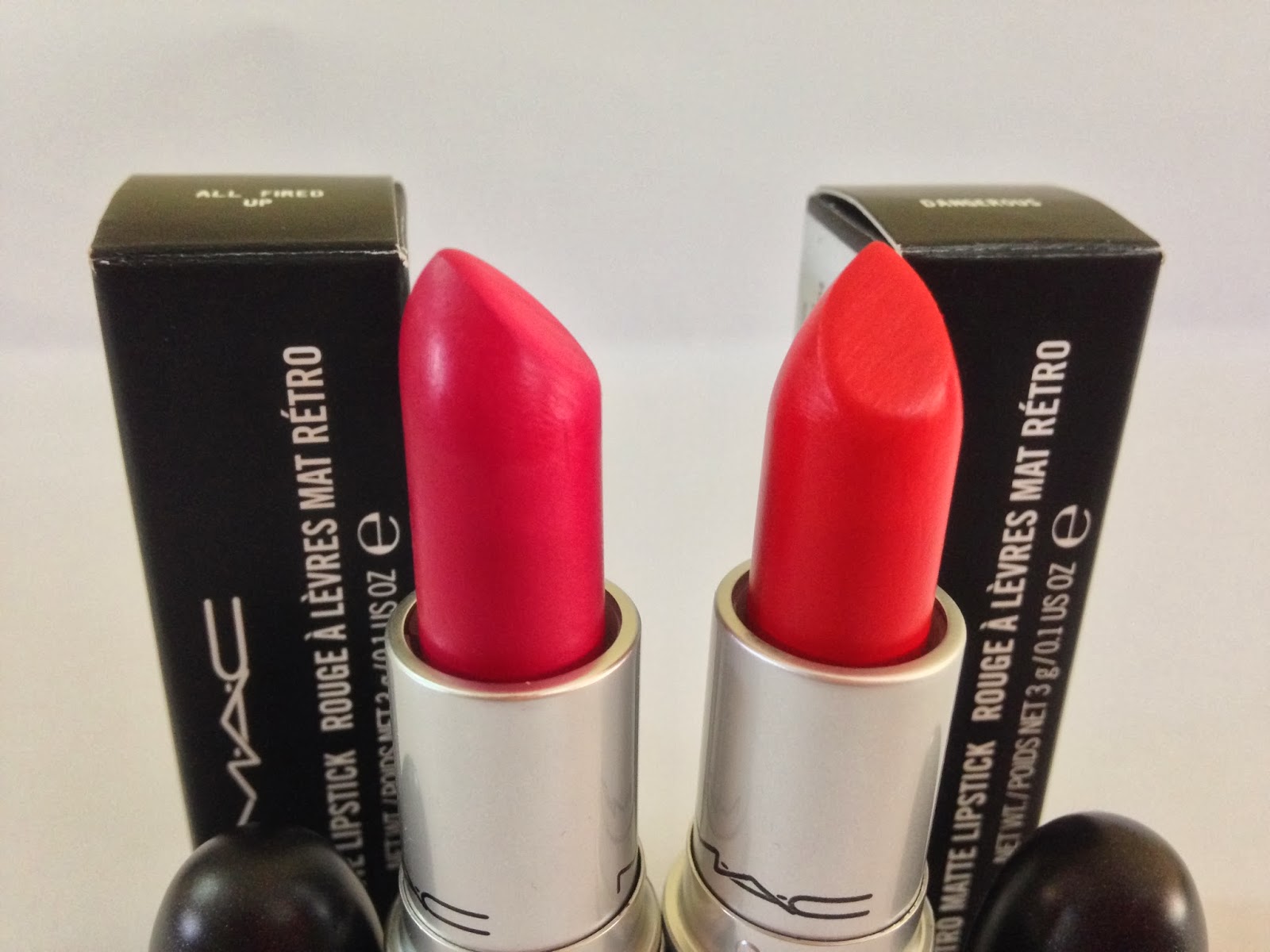 Sneak Peek: M.A.C Retro Matte Lipstick ~ All Fired Up & Dangerous